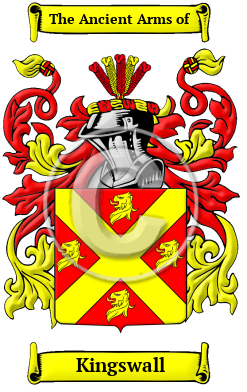 Kingswall Name Meaning, Family History, Family Crest & Coats of Arms
