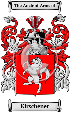 Kirschener Name Meaning, Family History, Family Crest & Coats of Arms