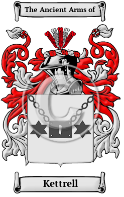 Kettrell Name Meaning, Family History, Family Crest & Coats of Arms