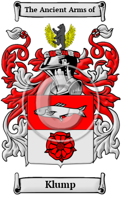 Klump Name Meaning, Family History, Family Crest & Coats of Arms