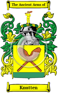 Knutten Name Meaning, Family History, Family Crest & Coats of Arms