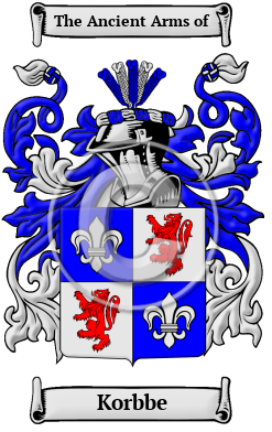 Korbbe Name Meaning, Family History, Family Crest & Coats of Arms