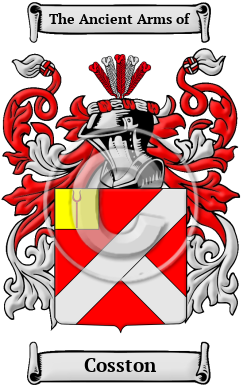 Cosston Name Meaning, Family History, Family Crest & Coats of Arms