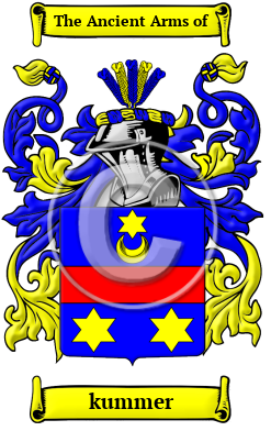 Kummer Name Meaning, Family History, Family Crest & Coats of Arms