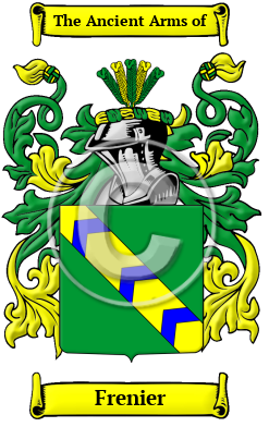 Frenier Name Meaning, Family History, Family Crest & Coats of Arms