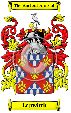 Lapwirth Name Meaning, Family History, Family Crest & Coats of Arms