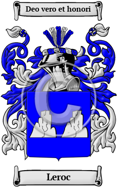 Leroc Name Meaning, Family History, Family Crest & Coats of Arms