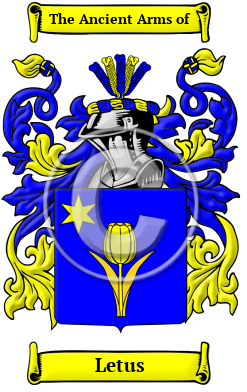 Letus Name Meaning, Family History, Family Crest & Coats of Arms