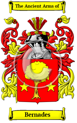 Bernades Name Meaning, Family History, Family Crest & Coats of Arms