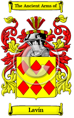 Lavín Name Meaning, Family History, Family Crest & Coats of Arms