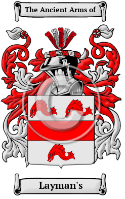 Layman's Name Meaning, Family History, Family Crest & Coats of Arms