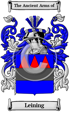Leining Name Meaning, Family History, Family Crest & Coats of Arms