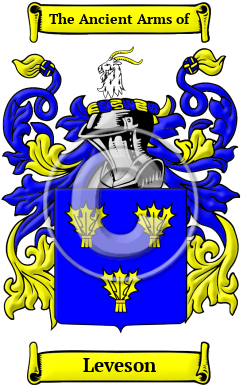 Leveson Name Meaning, Family History, Family Crest & Coats of Arms