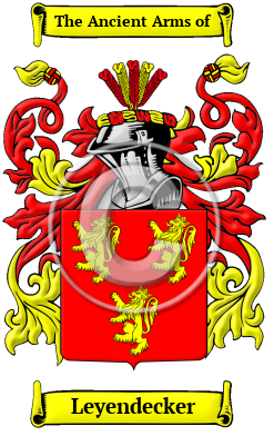 Leyendecker Name Meaning, Family History, Family Crest & Coats of Arms