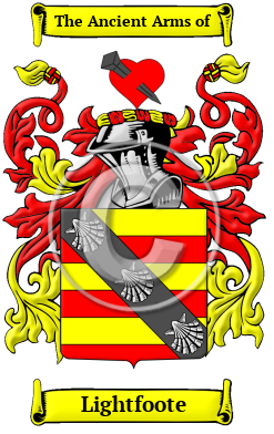 Lightfoote Name Meaning, Family History, Family Crest & Coats of Arms