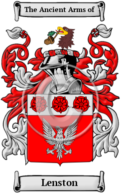 Lenston Name Meaning, Family History, Family Crest & Coats of Arms