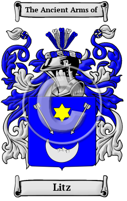 Litz Name Meaning, Family History, Family Crest & Coats of Arms