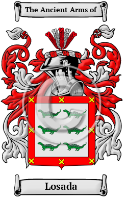 Losada Name Meaning, Family History, Family Crest & Coats of Arms