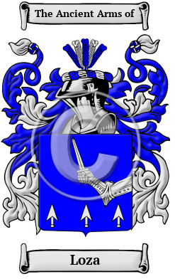 Loza Name Meaning, Family History, Family Crest & Coats of Arms