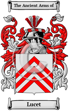 Lucet Name Meaning, Family History, Family Crest & Coats of Arms