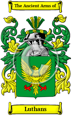 Luthans Name Meaning, Family History, Family Crest & Coats of Arms