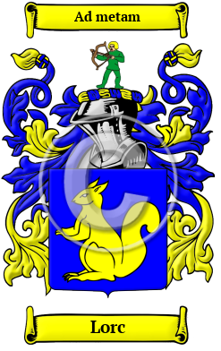 Lorc Name Meaning, Family History, Family Crest & Coats of Arms