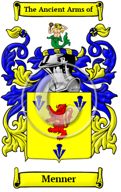 Menner Name Meaning, Family History, Family Crest & Coats of Arms