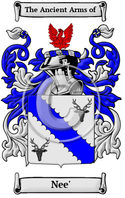 Nee' Name Meaning, Family History, Family Crest & Coats of Arms