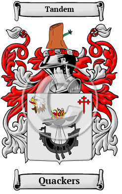 Quackers Name Meaning, Family History, Family Crest & Coats of Arms