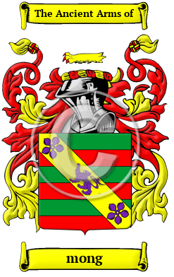 Mong Name Meaning, Family History, Family Crest & Coats of Arms