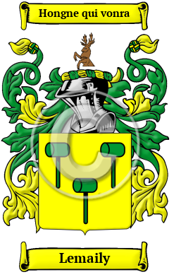 Lemaily Name Meaning, Family History, Family Crest & Coats of Arms