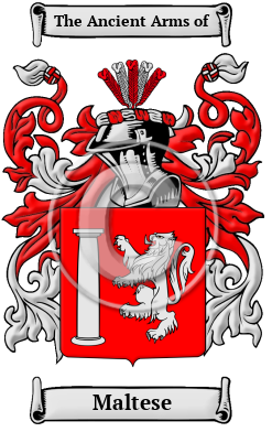 Maltese Name Meaning, Family History, Family Crest & Coats of Arms