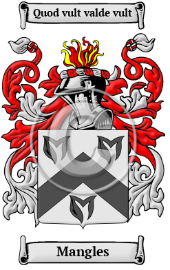 Mangles Name Meaning, Family History, Family Crest & Coats of Arms