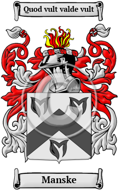 Manske Name Meaning, Family History, Family Crest & Coats of Arms