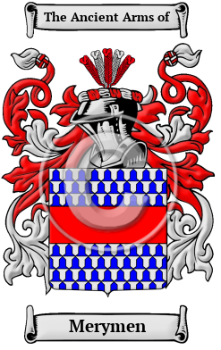 Merymen Name Meaning, Family History, Family Crest & Coats of Arms