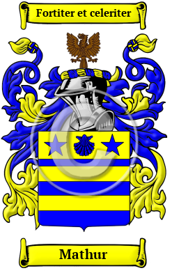 Mathur Name Meaning, Family History, Family Crest & Coats of Arms
