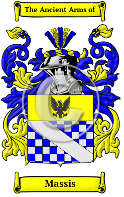 Massis Name Meaning, Family History, Family Crest & Coats of Arms
