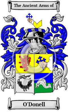 O'Donell Name Meaning, Family History, Family Crest & Coats of Arms