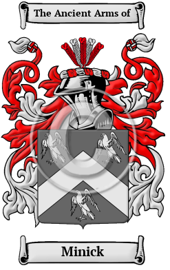 Minick Name Meaning, Family History, Family Crest & Coats of Arms