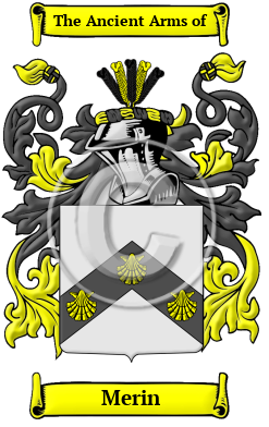 Merin Name Meaning, Family History, Family Crest & Coats of Arms