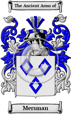 Mersman Name Meaning, Family History, Family Crest & Coats of Arms