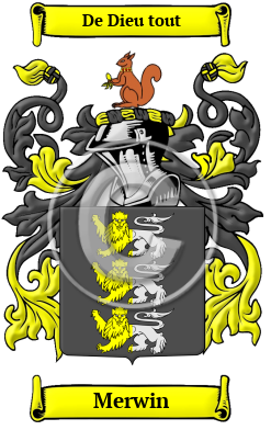 Merwin Name Meaning, Family History, Family Crest & Coats of Arms
