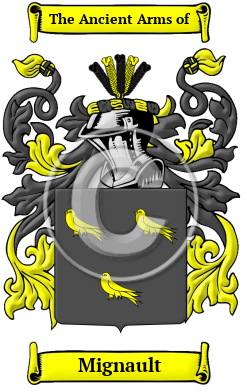 Mignault Name Meaning, Family History, Family Crest & Coats of Arms, french