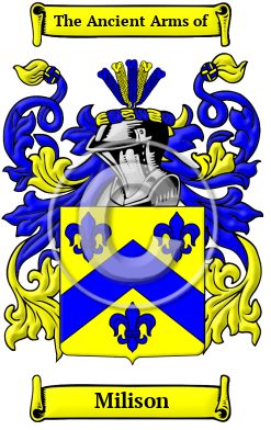 Milison Name Meaning, Family History, Family Crest & Coats of Arms