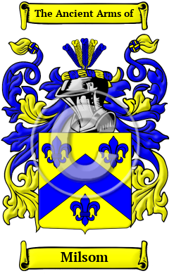 Milsom Name Meaning, Family History, Family Crest & Coats of Arms