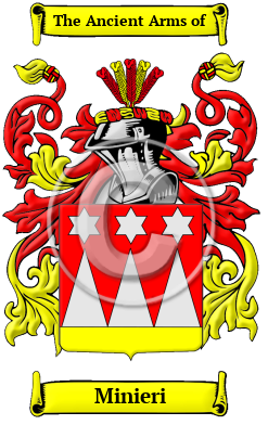 Minieri Name Meaning, Family History, Family Crest & Coats of Arms