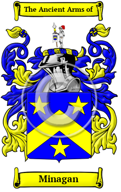 Minagan Name Meaning, Family History, Family Crest & Coats of Arms