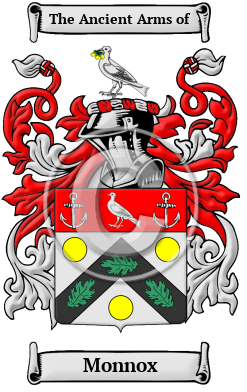 Monnox Name Meaning, Family History, Family Crest & Coats of Arms