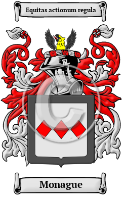 Monague Name Meaning, Family History, Family Crest & Coats of Arms