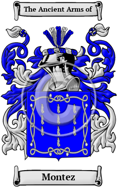 Montez Name Meaning, Family History, Family Crest & Coats of Arms